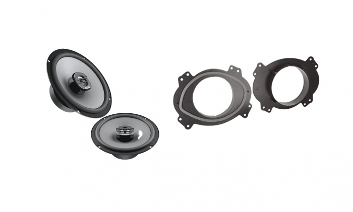 Pachet Boxe Hertz Uno X165 Isuzu D-Max 2012-2020 fata