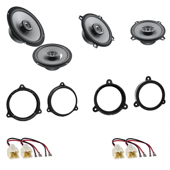 Pachet complet fata si spate pentru Logan I cu boxe Hertz